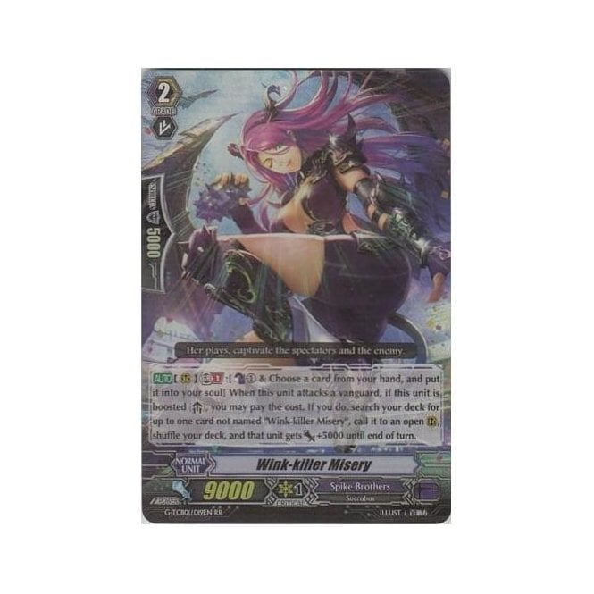 Wink-killer Misery : G-TCB01-019 - Cardfight!! Vanguard Single Card