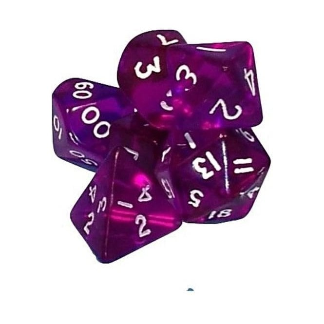 Legend Dice Dice Set : 16mm Gem Purple | Chaos Cards