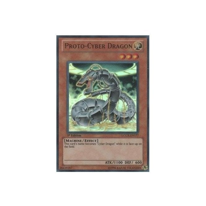 Yu-Gi-Oh! Card SOI-EN010 Proto-Cyber Dragon (Ultimate Rare)