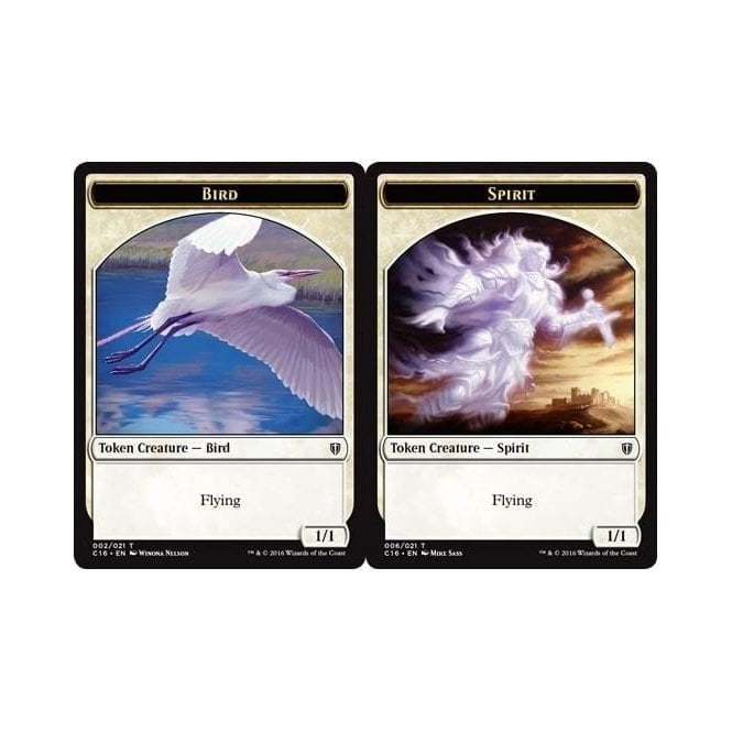 Bird // Spirit (TOKEN) : COMMANDER 2016 TOKEN 02&06 - Magic the ...