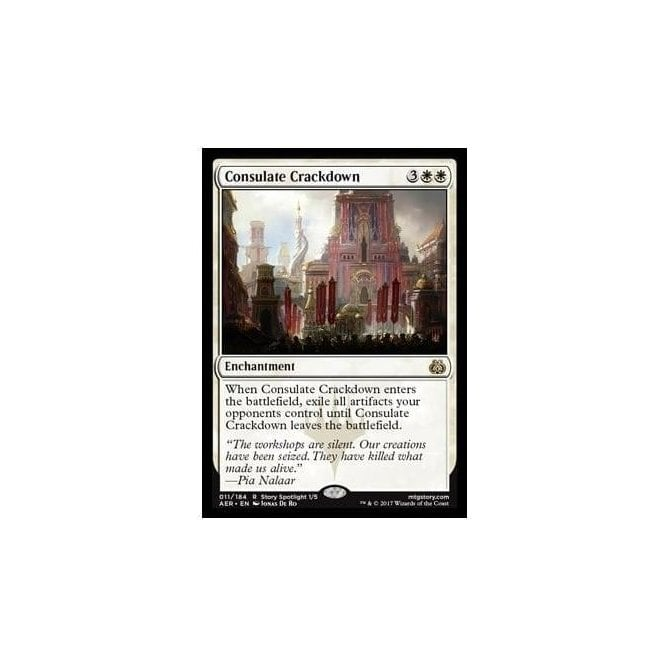 Consulate Crackdown : AETHER REVOLT 011/194 - Magic the Gathering ...