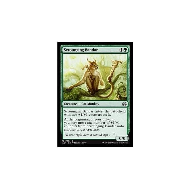 Scrounging Bandar : AETHER REVOLT 124/194 - Magic the Gathering Single Card