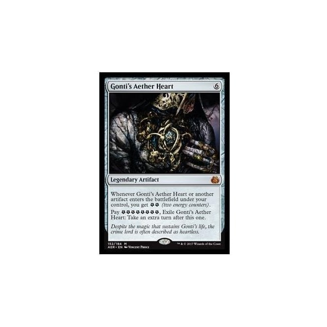Gonti's Aether Heart (FOIL) : AETHER REVOLT 152/194 - Magic the ...