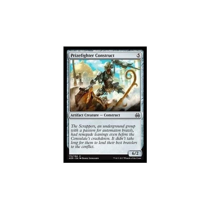 Prizefighter Construct (FOIL) : AETHER REVOLT 172/194 - Magic the ...
