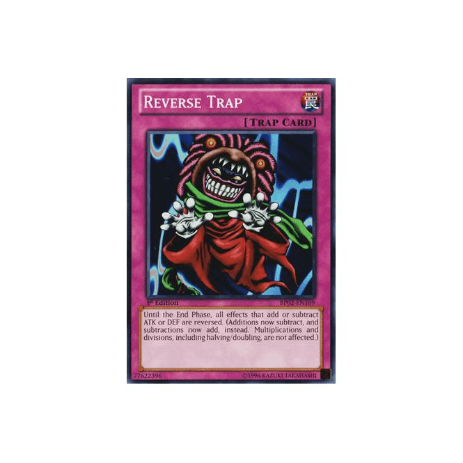 Yu-Gi-Oh! Card SDK-047 Reverse Trap (Common) | Chaos Cards