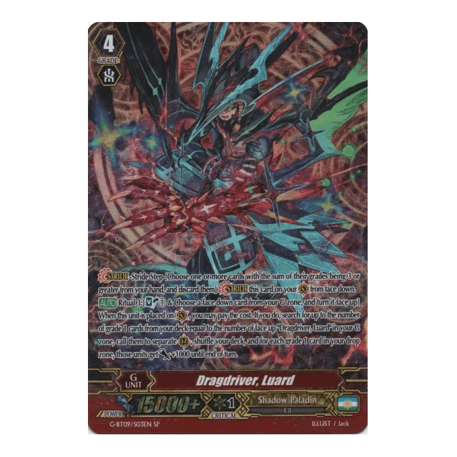 Dragdriver, Luard : G-BT09-S03 - Cardfight!! Vanguard Single Card